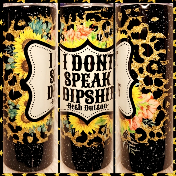 Kitchen | Yellowstone Dutton Ranch Beth Dutton Sublimated Tumbler W Lid ...